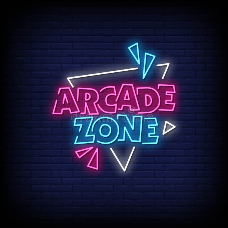 Arcade Neon Signs Style Text Vector Stock Vector - Illustration of ... Arcade Neon Signs Style Text Vector Stock Vector - Illustration of ...
