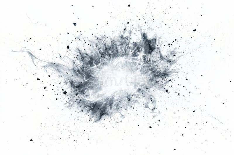 Arcane Explosion of Light Particles, Luminous Glyphs Spinning within ...