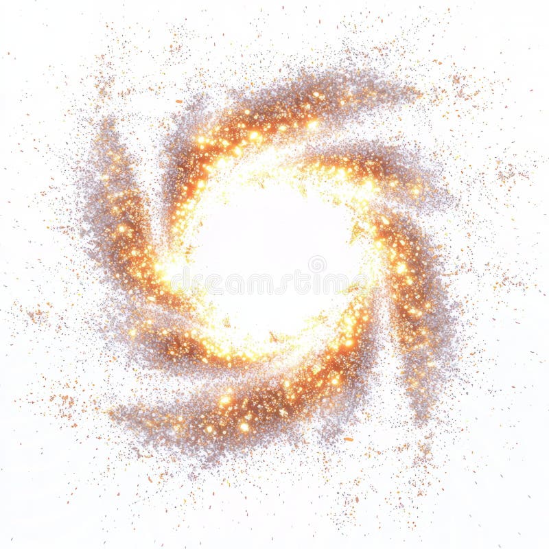 Arcane Explosion of Light Particles, Luminous Glyphs Spinning within ...