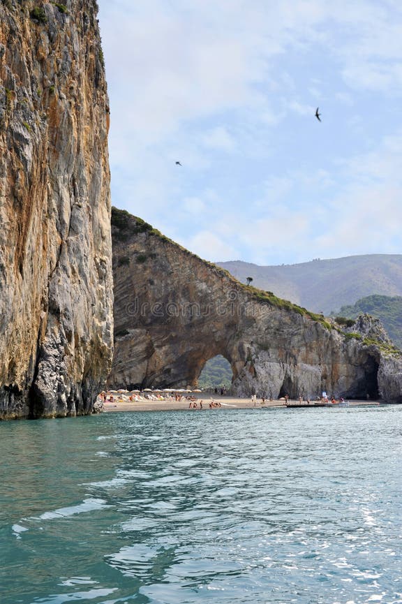 Arch stock photo. Image of cliff, coastal, boating, ocean - 11360498