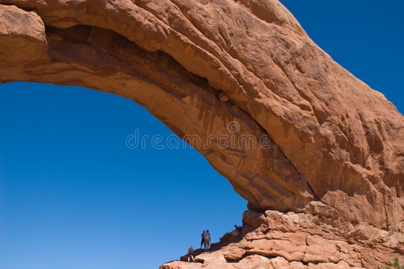 Arch stock image. Image of erosion, scenic, arch, colorful - 4338049