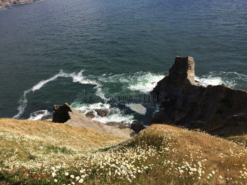 Arch cape Oregon stock photo. Image of cape, ocean, formation - 112664008