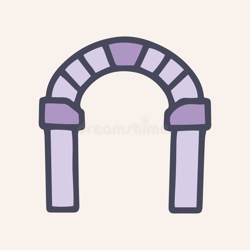 Keystone Gothic Arch Stock Illustrations – 34 Keystone Gothic Arch ...