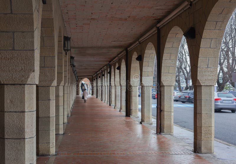 Arch with columns. stock image. Image of building, arch - 84404665
