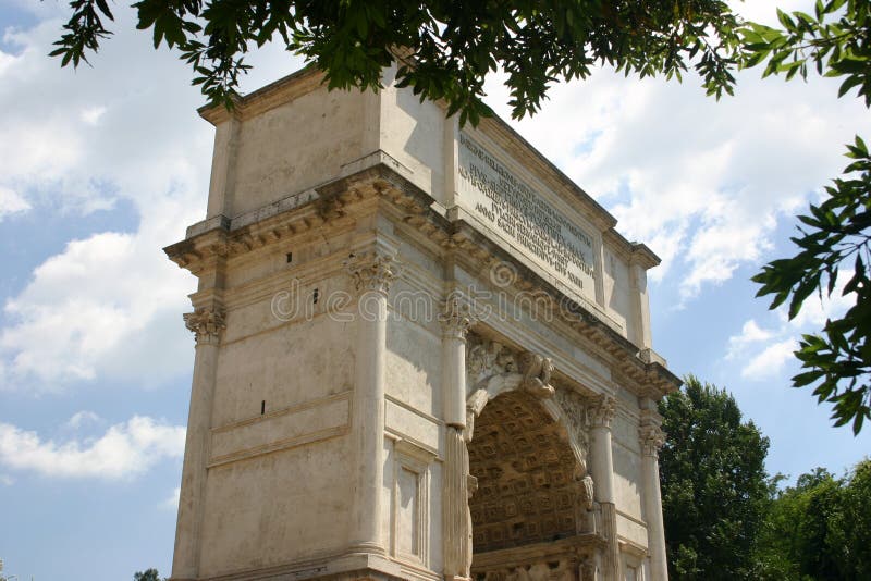 Arch of Constantine stock image. Image of arch, walk, colosseum - 1032605