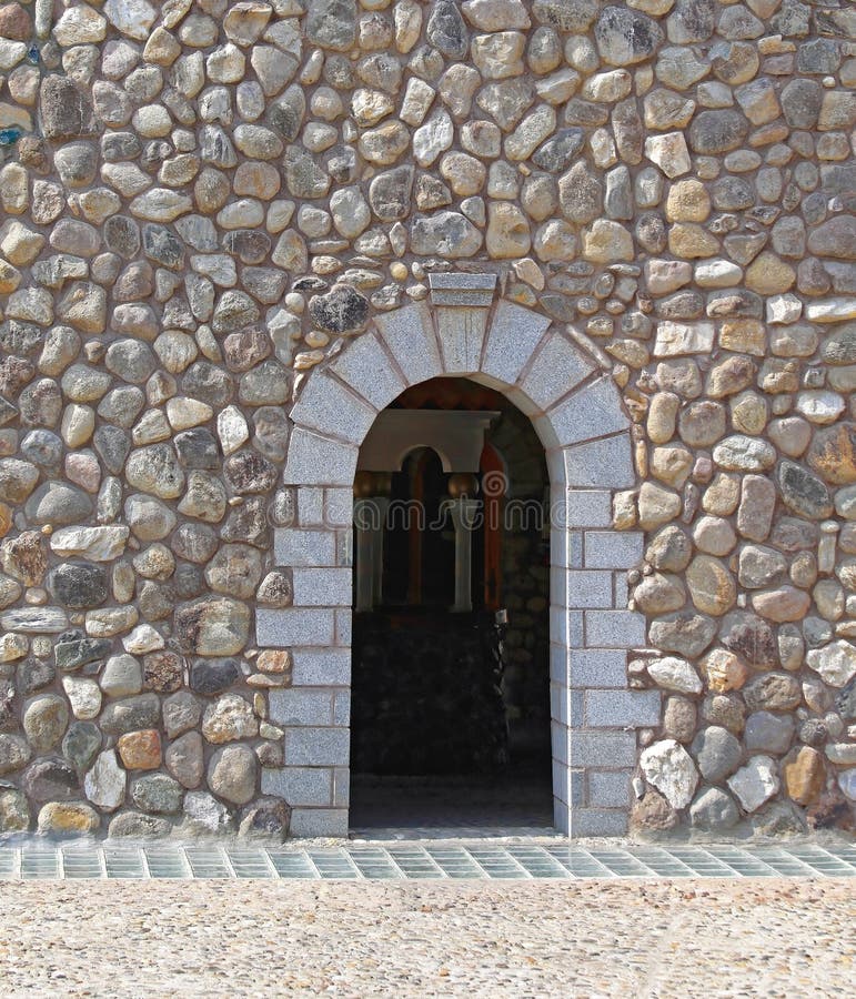 Arch Doorway stock photo. Image of door, stone, ancient - 76375228