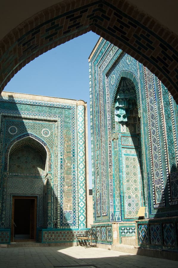 The Architecture of Ancient Samarkand Stock Photo - Image of mosque ...