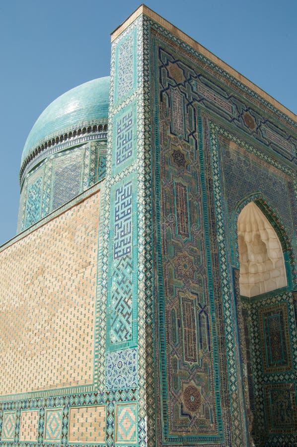The Architecture of Ancient Samarkand Stock Image - Image of heritage ...