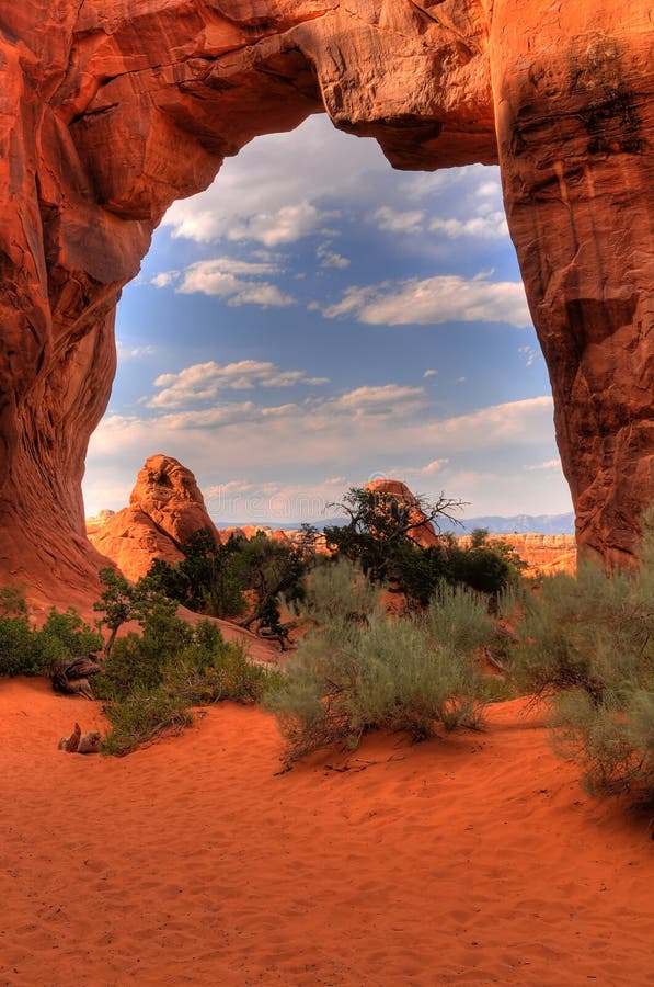 Arch Formation stock image. Image of national, park, erosion - 20353765