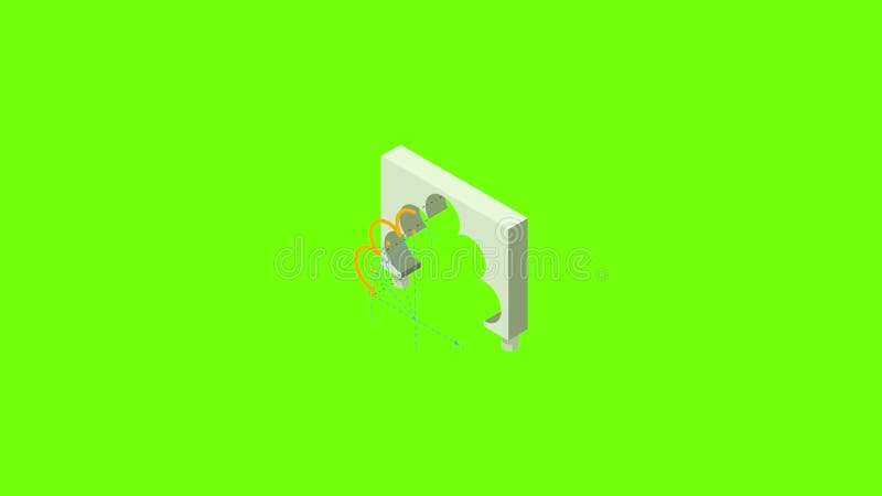 Arch art icon animation stock video. Video of ancient - 217978077