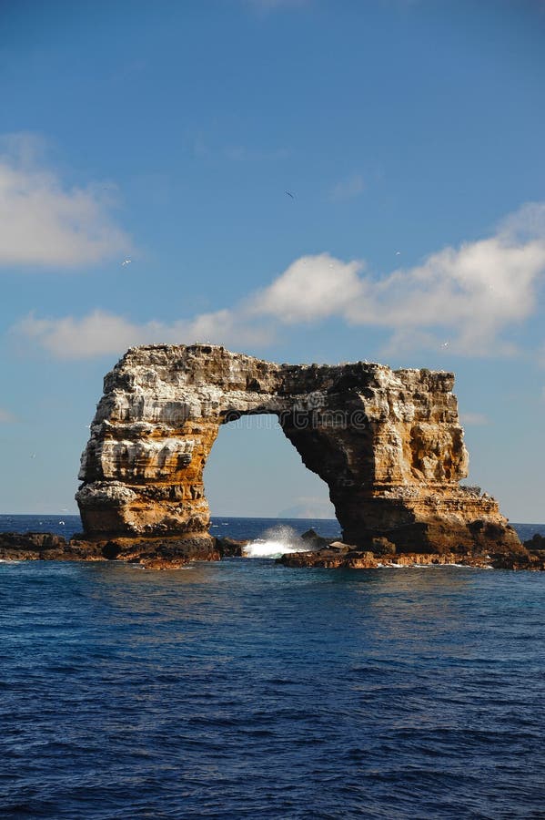 Arch in the Middle of the Ocean. Stock Photo - Image of nature, blue ...