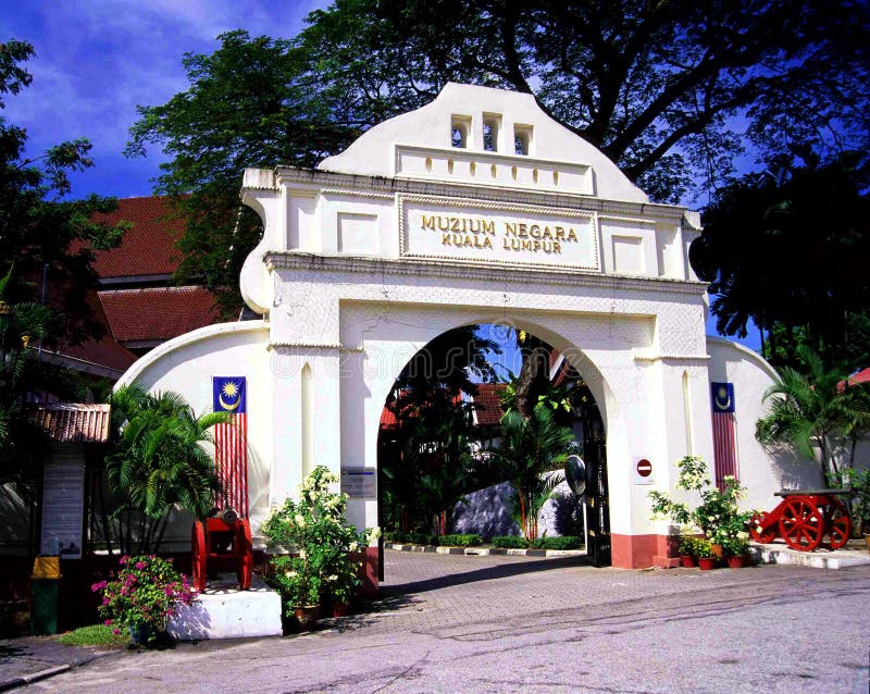 Arch at National Museum editorial stock photo. Image of malaysia - 28070023