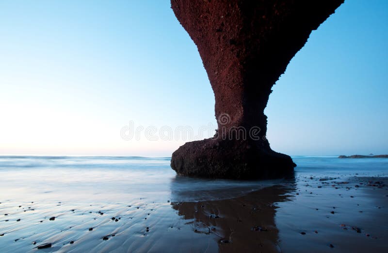 Arch on ocean stock photo. Image of sandstone, stone - 54156436