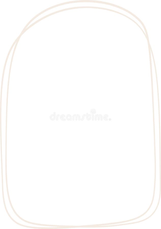 Arch Outline Frame stock vector. Illustration of shape - 319731257