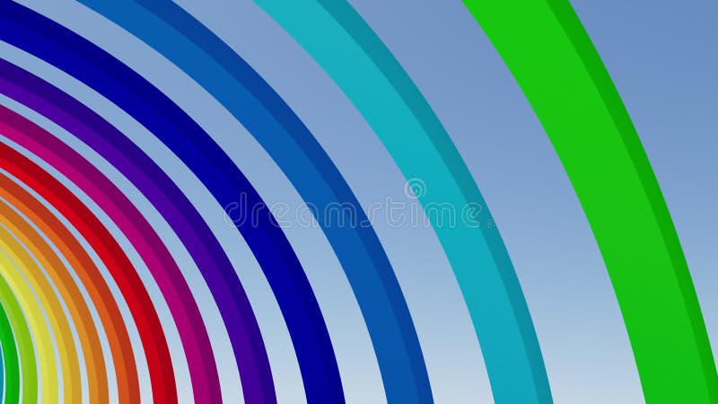 Arch Pathway on Light Blue Background Stock Footage - Video of floor ...