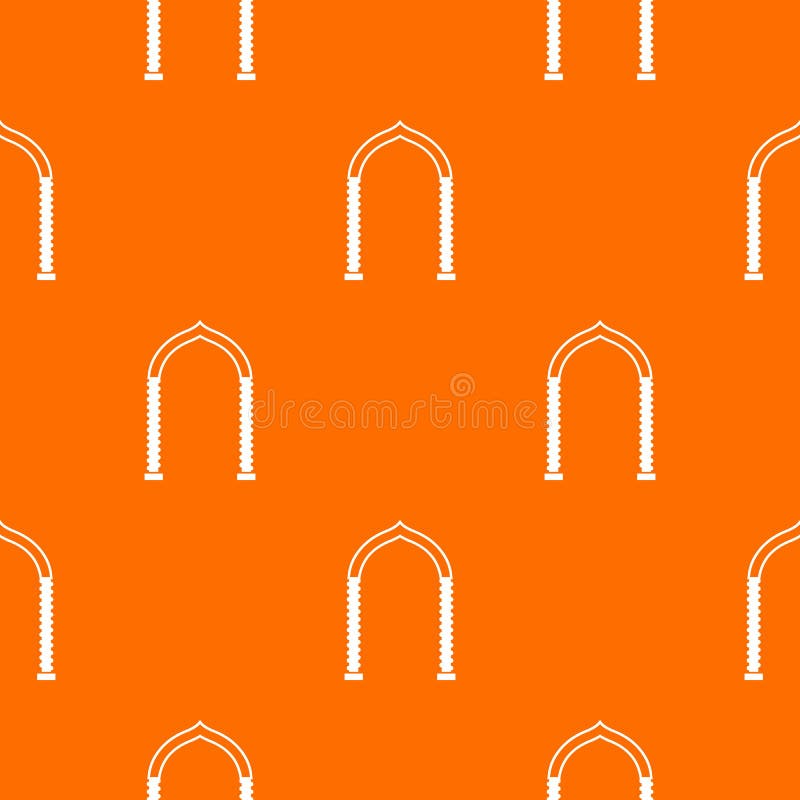 Arch pattern seamless stock vector. Illustration of gateway - 97945460