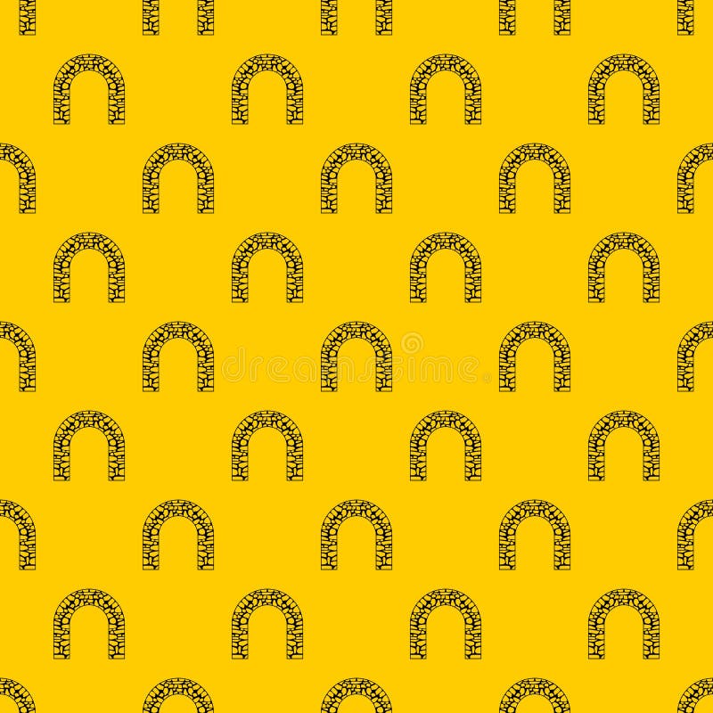 Arch pattern vector stock vector. Illustration of curve - 145952835