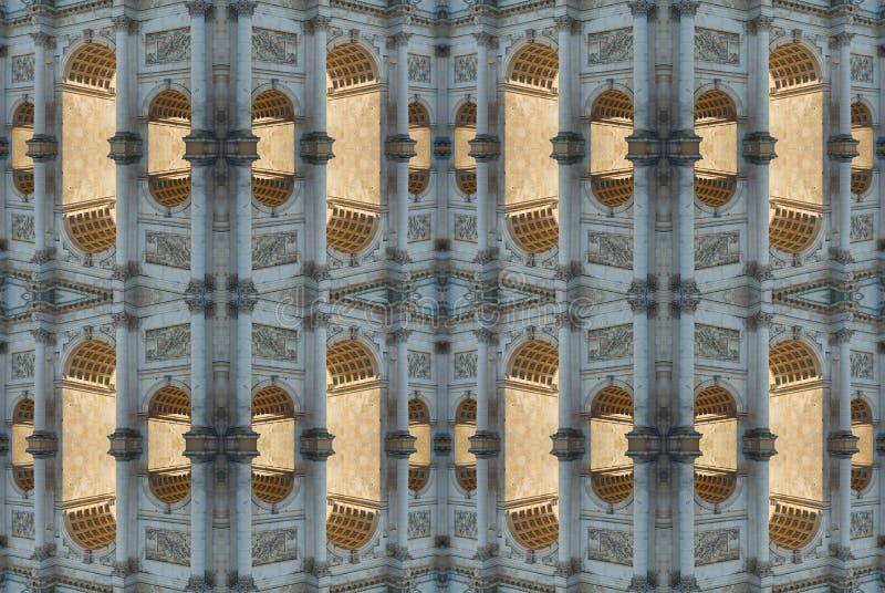 Arch Pattern for Web or Print Stock Illustration - Illustration of ...