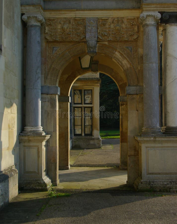 Arch Portico stock image. Image of detail, confidence - 11261197