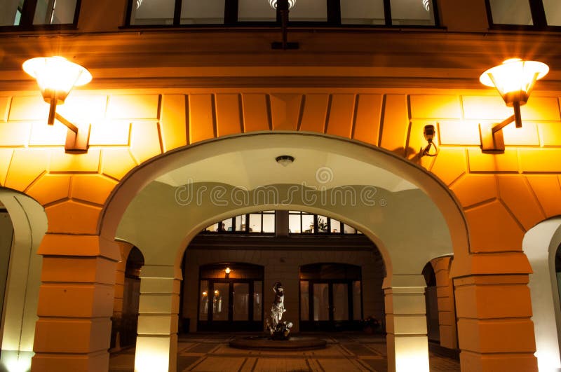 Arch stock photo. Image of uniformity, urbexlv, berga - 79558738