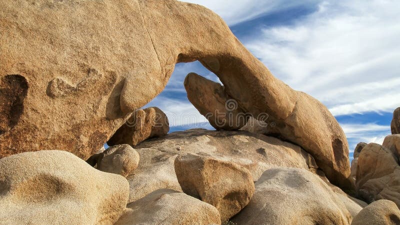Arch Rock stock image. Image of desert, national, famous - 37545461