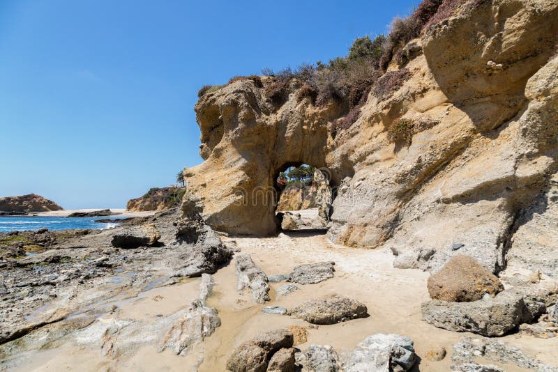 The Arch, Laguna Beach,California. Stock Image - Image of formation ...