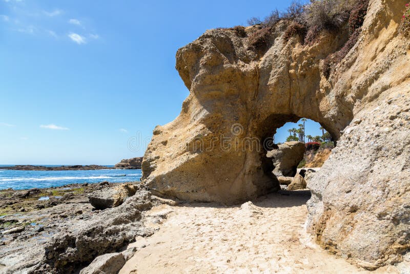 The Arch of Rocks stock photo. Image of beach, antique - 135555668