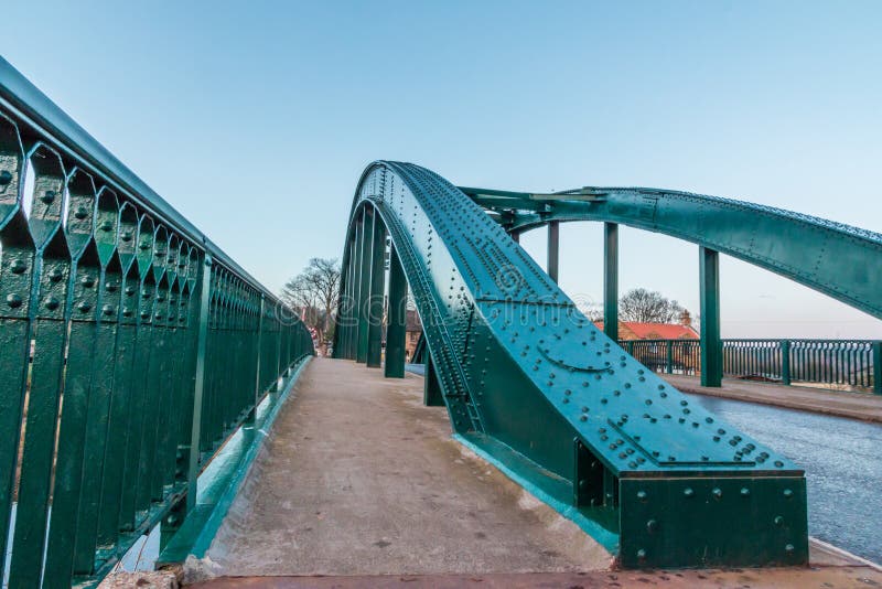 Arch Shape Architecture Road Bridge Fence Stock Photo - Image of fence ...