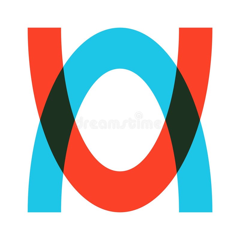 Arch Shapes Risograph Geometric Elements Stock Vector - Illustration of ...