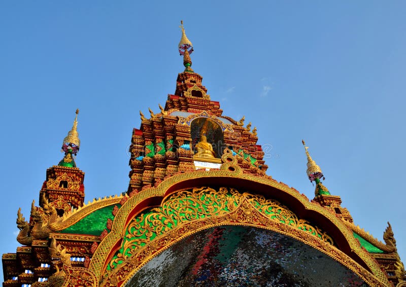 Arch temple stock photo. Image of stained, decorative - 38040118