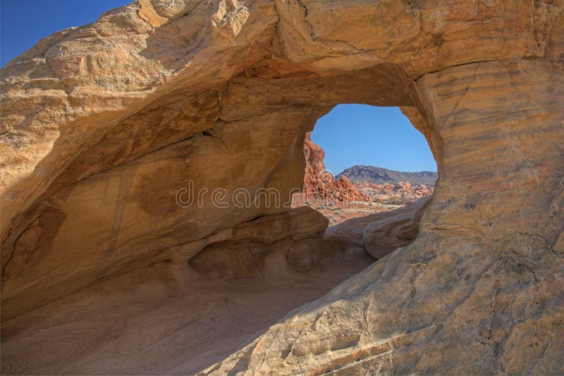 Arch, Valley of Fire stock image. Image of arch, wilderness - 13349489