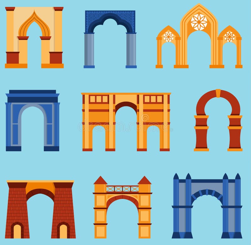 Arch Design Architecture Construction Frame Classic, Column Structure ...