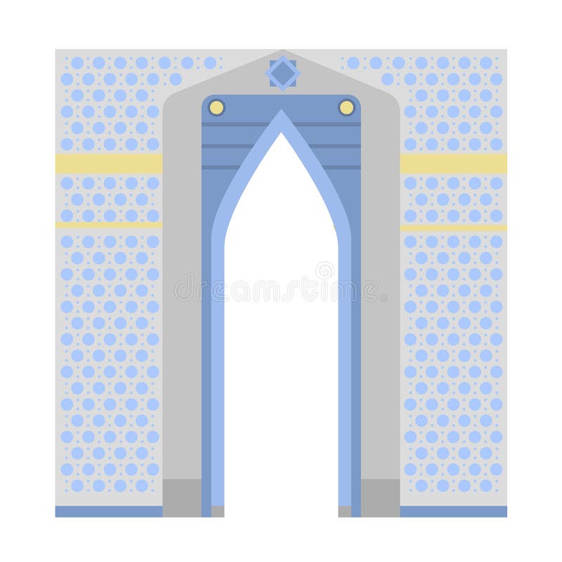 Arch Vector Construction Illustration Stock Vector - Illustration of ...