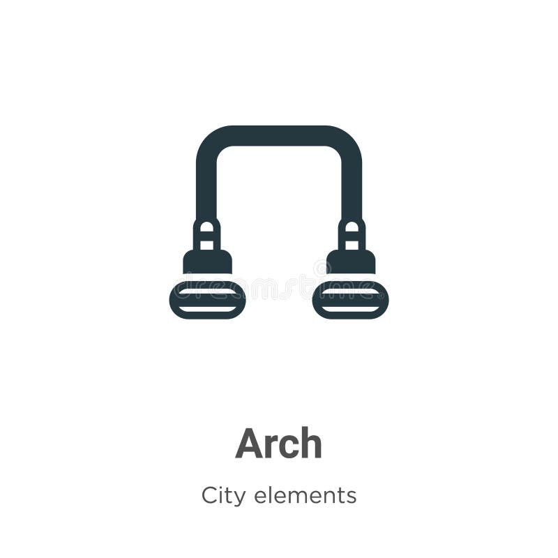 Arch Icon in Filled, Thin Line, Outline and Stroke Style. Vector ...