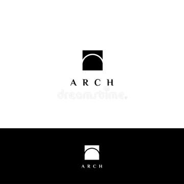 Arch vector logo stock vector. Illustration of stone - 107799282