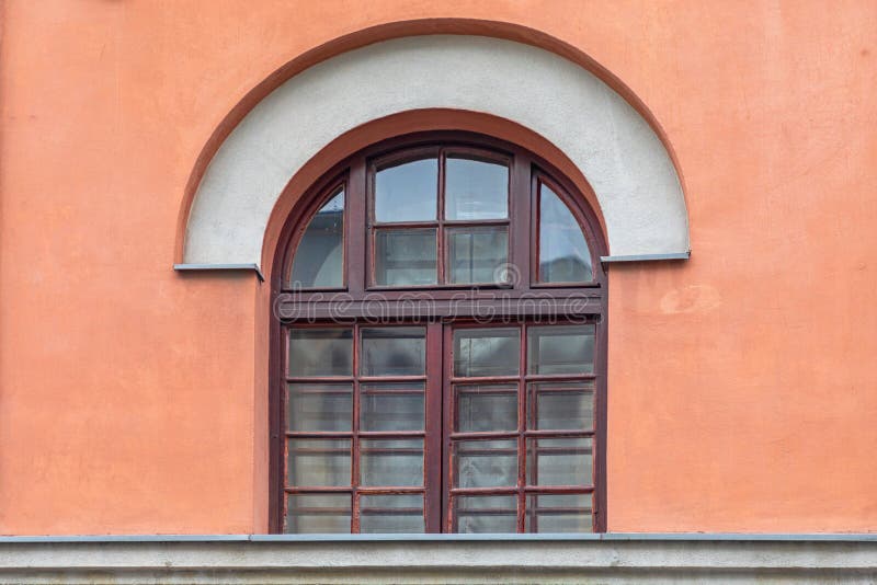 Arch Window stock image. Image of building, glass, europe - 188160595