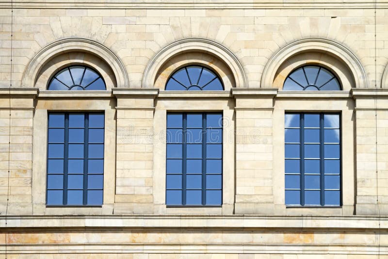 Arch windows stock photo. Image of glass, arch, three - 23027688