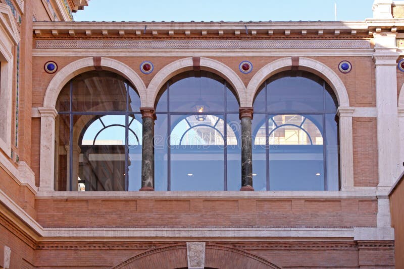 Arch Windows Vatican stock image. Image of clean, structure - 330246297