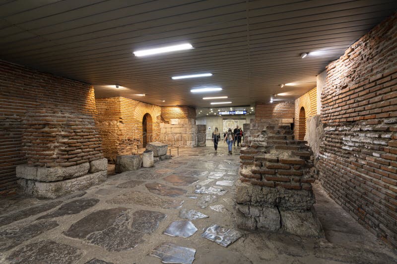 Archaeological Complex of Ancient Serdika in Sofia, Bulgaria Editorial ...