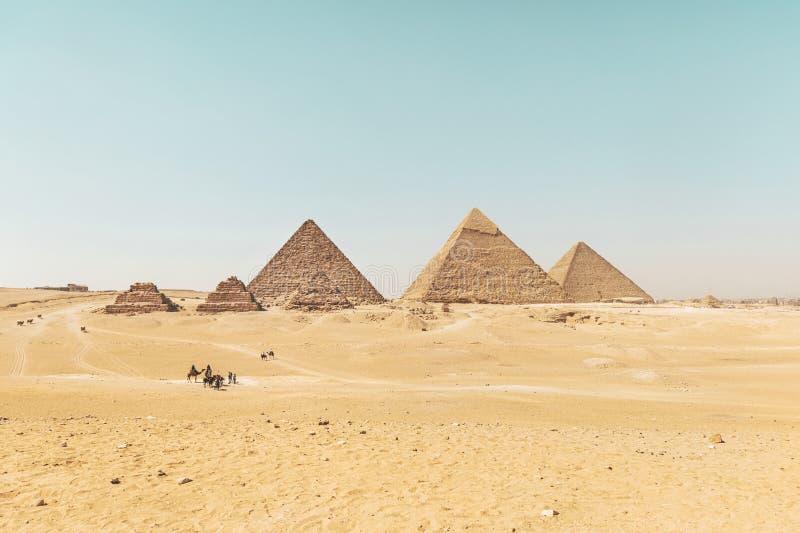 Archaeological Complex of Great Egyptian Pyramids is Located on the ...
