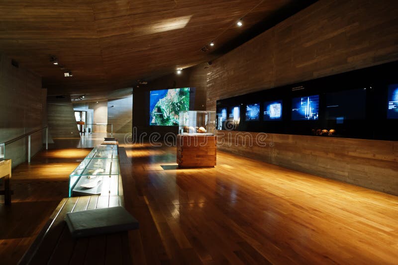 Archaeological Items Put on Display Inside Museum Editorial Image ...