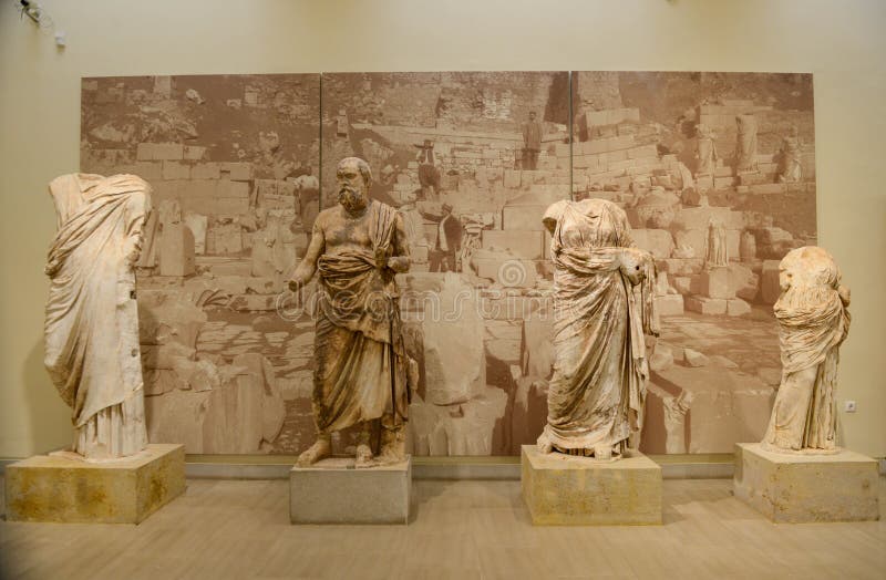 The Archaeological Museum of Delphi on Greece Editorial Photo - Image ...