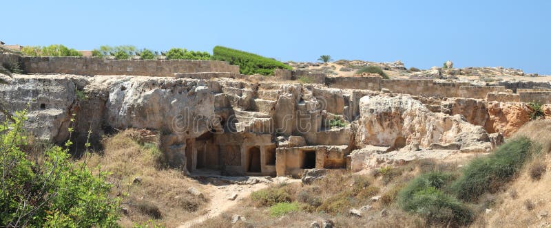 Archaeological Museum in Paphos on Cyprus. Stock Image - Image of queen ...