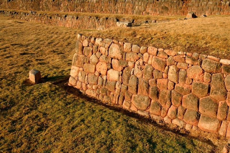 Archaeological Remains Peru Stock Image - Image of stonework ...