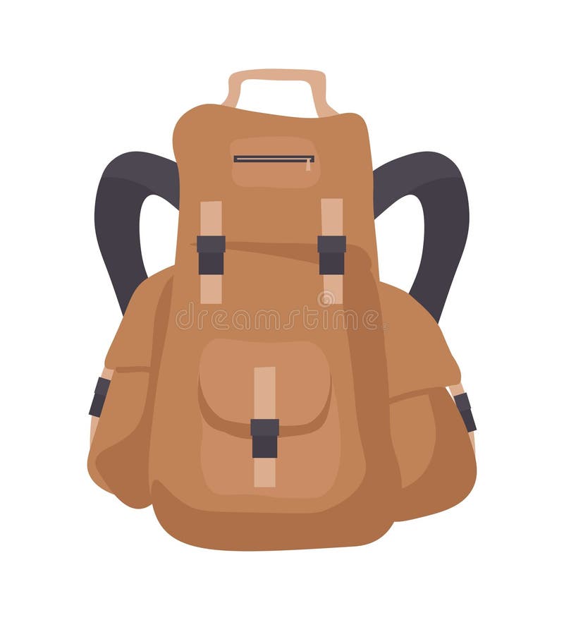Archaeological Research Backpack Stock Vector - Illustration of flat ...