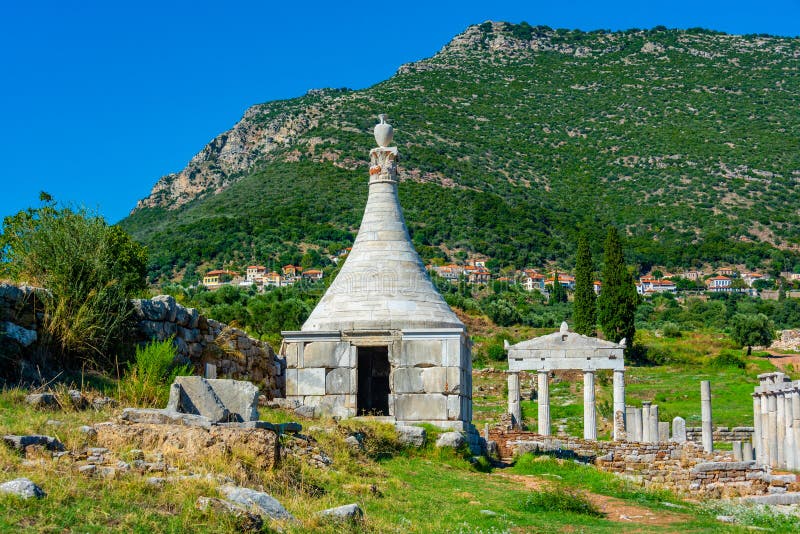Archaeological Site of Ancient Messini in Greece Stock Image - Image of ...