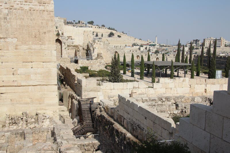 Western Wall of the Temple in Jerusalem. Editorial Photo - Image of ...