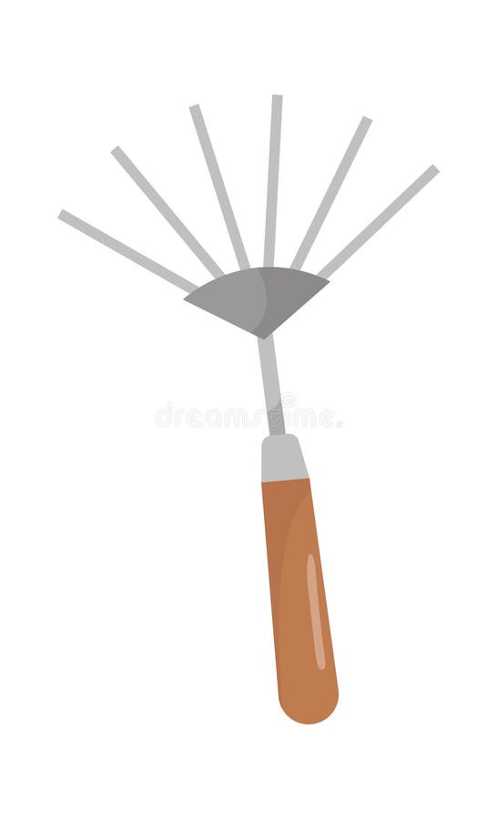 Archaeologist Hand Rake Tool Stock Vector - Illustration of science ...