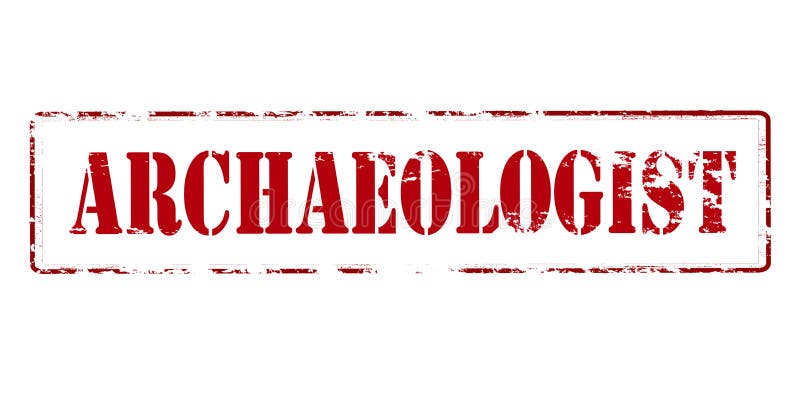 Archaeologist stock vector. Illustration of archaeologist - 82272856