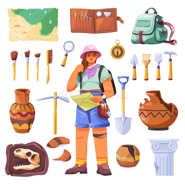 Archaeological Map Stock Illustrations – 465 Archaeological Map Stock ...
